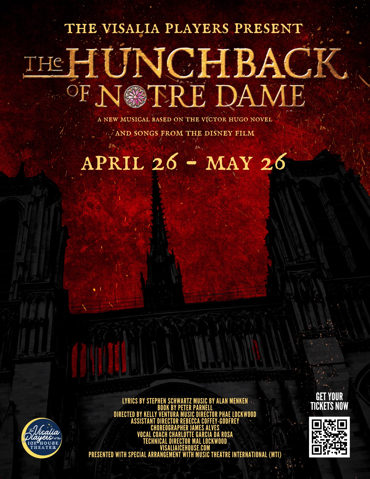 The Hunchback of Notre Dame Presented By Visalia Players | Kings River ...
